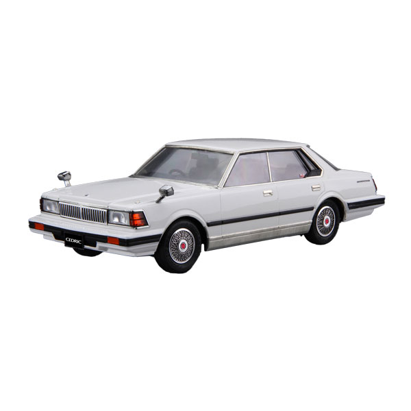 発売予定日発売中！メーカーアオシマ登場作品---商品詳細華麗なるエレガンス。高級車の歴史五代目のセドリック、六代目のグロリアとなる430型は、1979年6月にそれまでの330系をフルモデルチェンジし登場しました。キャッチフレーズはそれぞれ「...