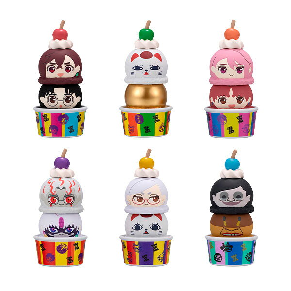 発売予定日発売中！メーカーメガハウス登場作品ダンダダン商品詳細組み替えて楽しめるから沢山集めたくなる！アイスを積み上げて飾れるメガハウス新シリーズのマスコットです。関係の深いキャラを揃えたり、好きなキャラを集めたり、もちろん1個で飾ることも...