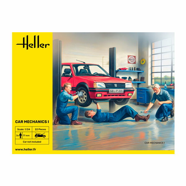 発売予定日2026年2月予定メーカーエレール登場作品---商品詳細カーモデルキットと組み合わせて自動車整備風景を再現●1/24スケールで再現された自動車整備メカニックのフィギュア●3体セットでフィギュアの身長は77mm●パーツ点数は22点●...