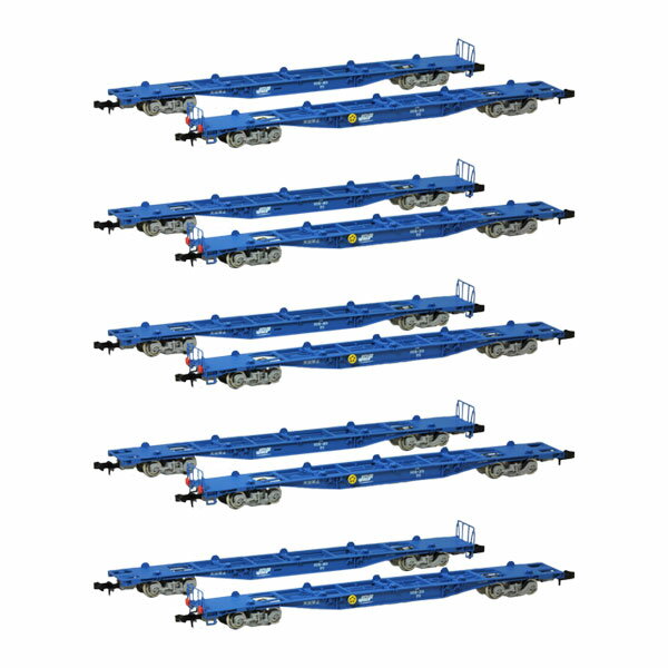 発売予定日2026年6月商品説明コキ105形は1990年より製造されたJR貨物コンテナ貨車で、2両1ユニットで運用されます。※こちらの商品は送料無料とさせて頂きます。サイズNゲージ標準装備●手すりは新規金型により反射板取り付け対応●ハンドル...