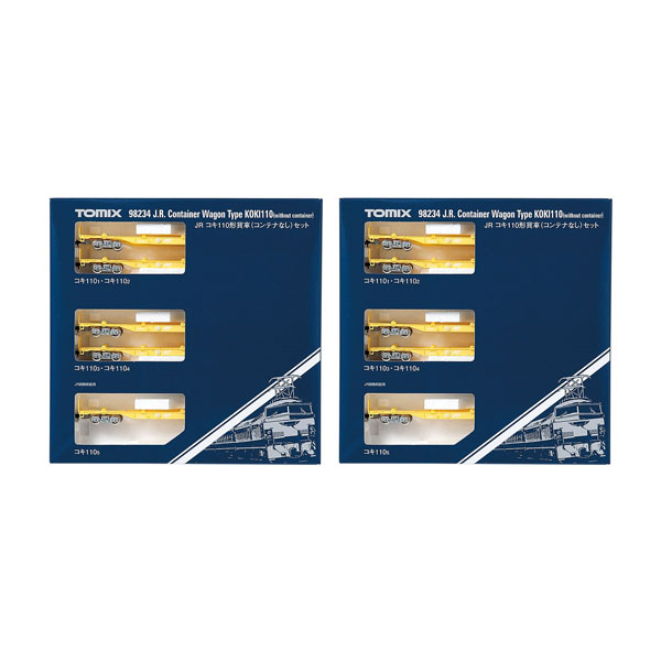 発売予定日2026年6月商品説明コキ110形は2001年に登場した15ftコンテナ積載用に5両が製造されたコンテナ貨車です。従来のコンテナも積載可能なためコキ106形コンテナ貨車と混用して運用されています。※こちらの商品は送料無料とさせて頂...