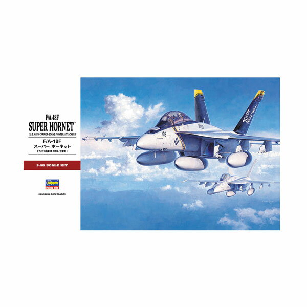 発売予定日2026年4月予定メーカーハセガワ登場作品---商品詳細F/A-18E/F スーパーホーネットはF/A-18C/Dの発展型後継機です。航続距離をのばすために燃料タンクを増設。胴体を86cm延長し、さらに、垂直尾翼にも燃料が積み込ま...