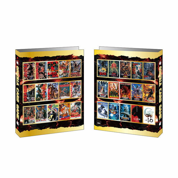 発売予定日発売中！メーカーブシロード登場作品ゴジラ商品詳細バインダー 1冊・カラーインデックス 4種・ナインポケットリフィル10枚付き※市販の4穴ナインポケットリフィルが追加可能原型製作---サイズ310×260×40mm商品仕様---パッ...