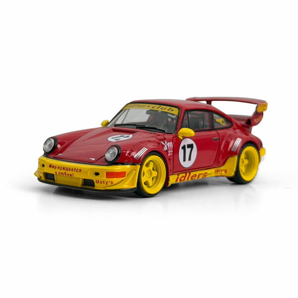 発売予定日入荷日未定メーカーMODEL MODEL登場作品---商品詳細新ブランド「MODEL MODEL」より、1/64スケール RWB 964 ＃17 をご紹介します。低い車高とメタルパーツを使用したハイディテールのエンジンを搭載したモ...