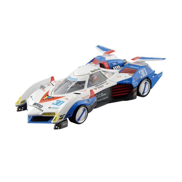 発売予定日2026年10月予定メーカーアオシマ登場作品新世紀GPXサイバーフォーミュラ商品詳細水素エンジン、自動運転、AI付きナビなど、未来アニメの車が現実化される昨今、アニメ設定を徹底的に解析し、実車を想定したモデルに昇華しました。・1/...