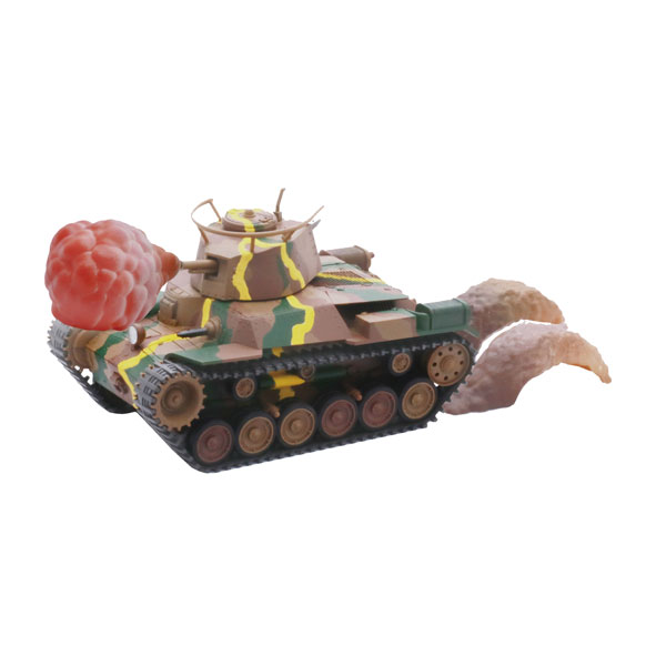 発売予定日2026年8月予定メーカーフジミ模型登場作品---商品詳細デフォルメされた九七式中戦車 チハに砲炎と砂塵のエフェクトパーツが付属し復刻登場！■3色迷彩に黄色の帯を施した姿は、カット済みのリアルシールを貼り付け再現する仕様。■完成サ...