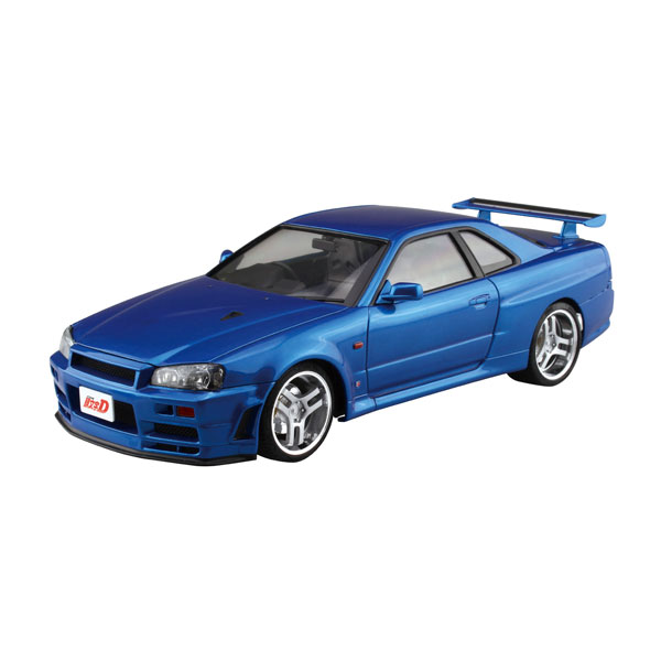 発売予定日2026年10月予定メーカーアオシマ登場作品---商品詳細「ゴッドフット」降臨！！大人気走り屋マンガ「頭文字D」で高橋啓介を苦しめたパープルシャドウ星野好造のR34スカイラインGT-Rが登場です。ペダルワークを極めた「ゴッドフット...