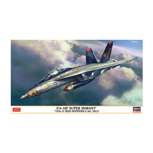 発売予定日発売中！メーカーハセガワ登場作品---商品詳細VFA-11 レッド リッパーズのCAG機を加藤単駆郎 氏によるイラストパッケージでキット化！ブロックII用のパーツをセットします。【デカール（マーキング）】・空母 USS エンタープ...