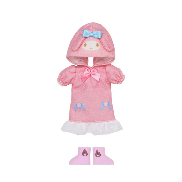 発売予定日2026年6月予定メーカータカラトミー登場作品リカちゃん/サンリオキャラクターズ商品詳細マイメロディのルームウェアとルームシューズのセットです。かわいいフードをかぶれば、マイメロディになりきれちゃうピンク×ホワイトのルームウェア。...