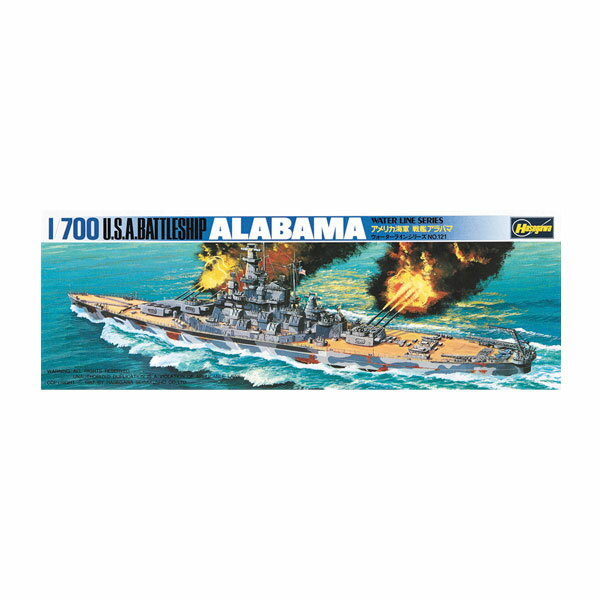 発売予定日2026年9月予定メーカーハセガワ登場作品---商品詳細アメリカ海軍の戦艦「アラバマ」が、1/700スケールのウォーターラインシリーズで再登場です。重厚な艦影と、戦艦らしい迫力あるシルエットをコンパクトな1/700スケールで再現。...