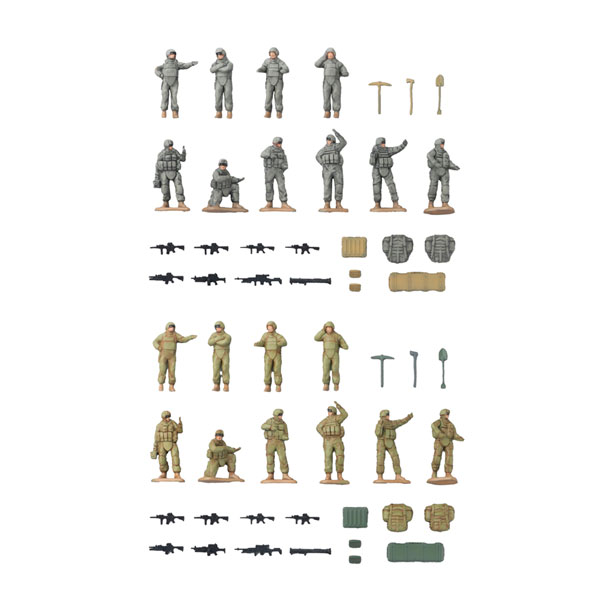 発売予定日2026年12月予定メーカートミーテック登場作品---商品詳細※こちらは・アーセニア64 (AS006) 戦闘車両情景セット (UCPグレー)・アーセニア64 (AS007) 戦闘車両情景セット (OCPブラウン)の2種セットとな...