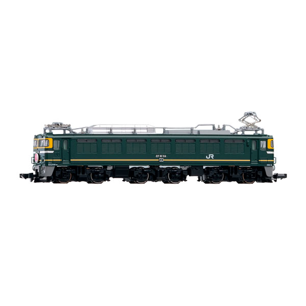 発売予定日2026年12月商品説明●EF81形は直流および交流50/60Hz両用の3電源方式の汎用電気機関車として1968年に登場しました●1989年に登場した24系トワイライトエクスプレスのけん引機として、6両が専用塗色に変更されました●...