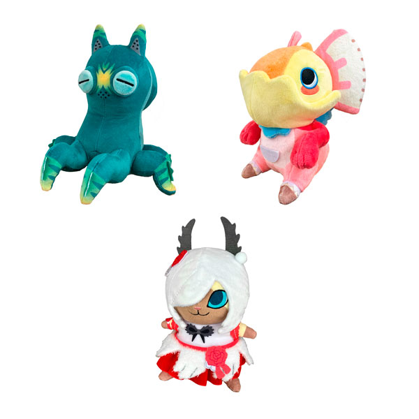 発売予定日2027年5月予定メーカーカプコン登場作品モンスターハンター商品詳細※こちらは・ラバラネコ・エグドネコ・クックネコの3種セットとなります。『モンスターハンターワイルズ』に登場するオトモアイルーのデフォルメぬいぐるみが発売！『モンス...