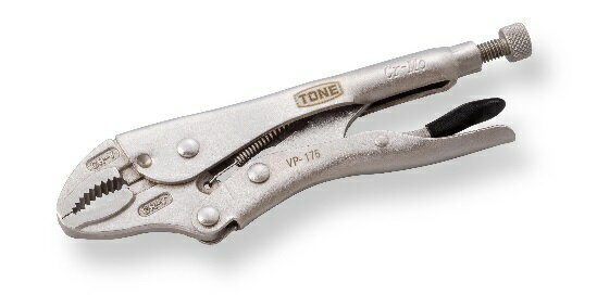 TONE　トネ　クランプ　バイスプライヤー　グリッププライヤー　ロッキングプライヤー　2本組セット　VP-1752S　 【商品特徴】 ●モンキレンチ・プライヤ・ペンチ・万力などの機能を備えた多機能工具。 ●鈑金・溶接作業・工場保全など、仮止...