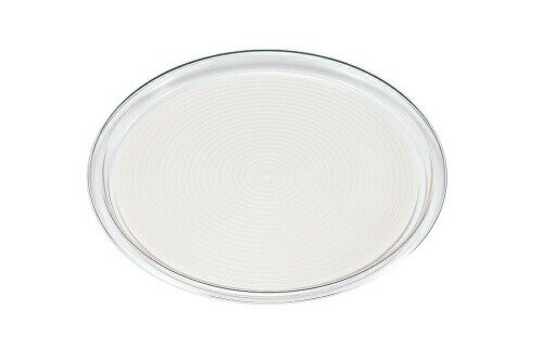 サイズ14インチ(大) カラーホワイト直径×高さ(mm)340×21有効内寸(mm)290材質:トレー/メタクリル樹脂（耐熱80℃）マット/EVA樹脂（耐熱70℃）