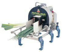 幅×奥行×高さ(mm)470×230×360質量(kg)6.5電源:単相100V消費電力:60W定格時間:連続処理能力:3kg/10分（厚み1mm）投入口:40×60mm交換部品（CNG04）（CNG03）ネギ丸共通（電動・手動）丸刃●モー...