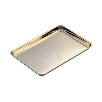 ケーキバット（金メッキ付） 17インチ 18－0●17インチ●外寸:435×320×H21