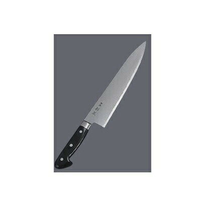 牛刀 CM2127 27cm ステンレス 杉本●刃渡寸法:27cm●庖丁は両刃、右仕様となります。●杉本合金鋼ステンレス洋庖丁●C,M製品は、従来の炭素鋼の製品に、クローム、モリブデンを含有した製品で、錆にくく、切れ味も炭素鋼の製品に近い切...