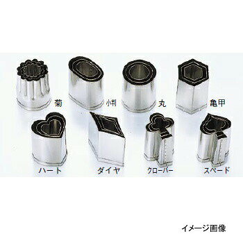 抜型 ＃1 手造 ダイヤ オールシーズン 18－8 EBM●※目安として抜型は20mm位の大きさです。