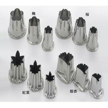 抜型 中 上物渕付 梅 18－8 EBM●中●※目安として抜型は28mmです。