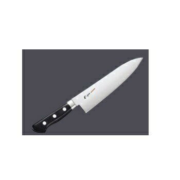 E-PRO モリブデン洋出刃 24cm EBM●刃渡寸法:24cm●庖丁は両刃、右仕様となります。●プロ仕様口金付●さびに強く耐久性に優れたモリブデン鋼●耐熱120℃の特殊樹脂ハンドル…食器洗浄機,温風殺菌OK(100℃以下の設定)