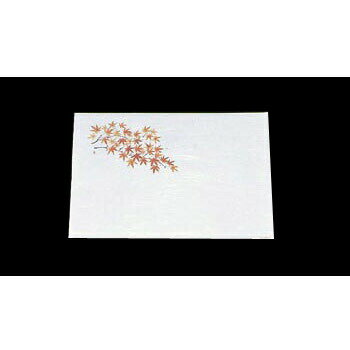 懐石まっと WS-13 尺三(100枚入) もみじ 抗菌和紙●264×390(100枚入)●もみじ(9月～11月)●懐石まっと尺三 抗菌遠赤和紙●無蛍光食品用和紙を使用しています。●優れた抗菌効果と遠赤外線放射。●雑菌(大腸菌,病原性大腸菌...