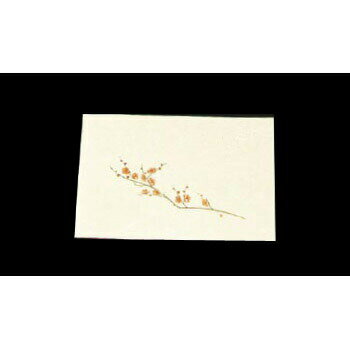 懐石まっと WSS-3 尺三 (100枚入) クリーム 梅●264×390(100枚入)●梅(1月～2月)●懐石まっと 尺三 四季の花●遠赤外線抗菌和紙クリーム●波動の良い遠赤抗菌和紙でおもてなしの心を伝えて下さい。●優れた抗菌効果と遠赤外...