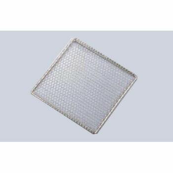 焼アミ 27cm 角型亀甲 18-8 EBM●27cm●270×270●φ0.8×8mm目(亀甲目)