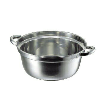 料理鍋 36cm 18-8 クローバー●36cm●容量:9.2L(リットル)●深さ:162●板厚:0.9