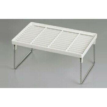 キッチンラック T－102●外寸:400×245×H190●材質:ABS樹脂、鉄クロームメッキ