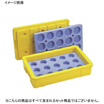 保温コンテナ－ SR－15－1 茶碗蒸しコン●大●外寸:730×440×H155●内寸:650×370×H120●本体内孔:φ100●フタ内孔:φ105●有効高さ80●15ケ入用●保温性,安全性抜群。●保温、保冷効果は抜群で、しかも安全性に...