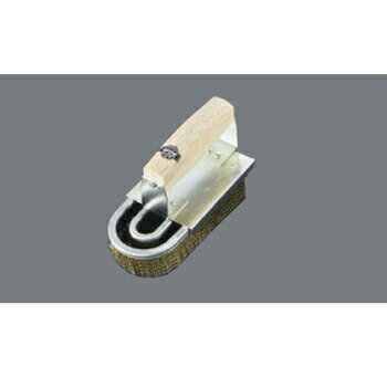 ユニットブラシ 大 全長130×幅60●大●全長:130×幅60●ブラシ部/ピアノ線●ガスコンロ,鉄板等のコゲ,サビなどのガンコな汚れを除去します。