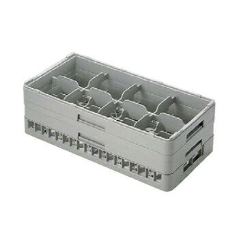 ※グラスラックは返品交換出来ませんのでご注文前にサイズを再確認お願いします。グラスラック HS-8-195 ハーフサイズ(ステム用)BK●収容数:8●仕切内寸法(mm):110×110●有効深さ(mm):198●外形寸法(mm):250×5...