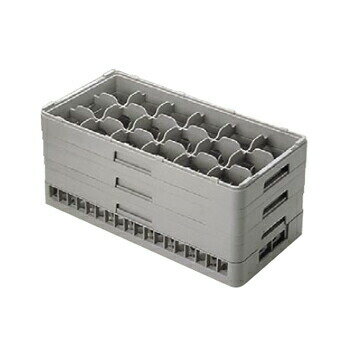 ※グラスラックは返品交換出来ませんのでご注文前にサイズを再確認お願いします。グラスラックHS-18-215ハーフサイズ(ステム用)BK●収容数:18●仕切内寸法(mm):72×72●有効深さ(mm):218●外形寸法(mm):250×500...