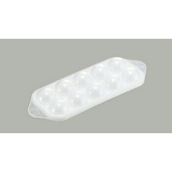 製氷器 No.215 丸型●232×84×H37●材質:ポリプロピレン●出来上がり寸法:φ34×10個取