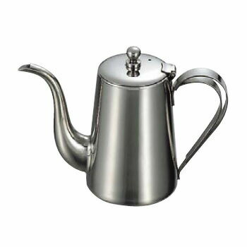 コーヒーポット 5人用 K型 18－8 UK●5人用●容量:750cc●76×100×168