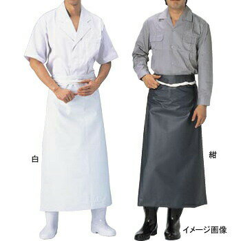 前掛 674 LL 腰下 シャバルバ 白●LL●カラー:白●880×H950●重量:450g●材質:ポリエステルターポリン0.43mm厚、特殊樹脂コーティング加工●抗菌●シャバルバは油、洗剤などに対する強度が抜群でしかも軽量。厨房、給食セン...