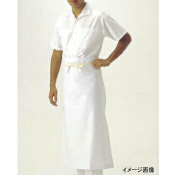 前掛 JT4526－0●サイズ:レギュラー●前中心丈(cm):92●幅(cm):80●重さ:400g●材質:塩化ビニール●色:表裏白