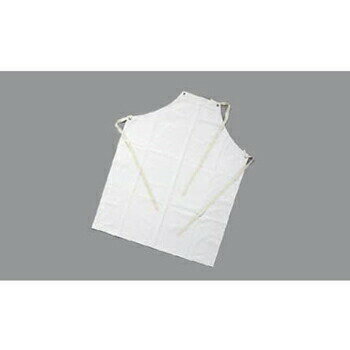 前掛 M 胸付 ターポリン●M●830×H1030●重量:450g●材質:特殊合成ゴム●色:裏,表/白●耐油性、耐薬品性に優れています。●耐寒(-20℃)耐熱(150℃)に優れて、しなやかです。●ターポリン=防水