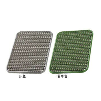 玄関マット MR-103-135 ヨクトールマット 若草色●カラー:若草色●600×874●材質:マット枠,マット/EVA樹脂(エチレン,酢酸ビニール共重合体)●脱エンビ協力商品●頑固な泥や、粗土砂をきれいにおとします。●マット部に穴をたく...