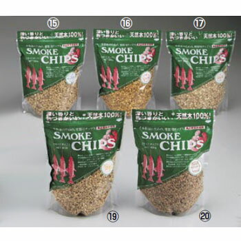 スモークチップ 500g ブナ●重さ:500g●多少の渋みはありますが、クセのない香りで魚類に合います。色づきも良いです。●この商品は商品画像の(19)です。