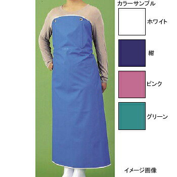 エプロン ワンタッチ防水 ピンク 900×1150mm●カラー:ピンク●900×1150mm●材質:強化ナイロンターポリン(塩化ビニール加工)、硬鋼線(ウエストバンド部)●重さ:540g●ワンタッチで腰にフィット。着脱が簡単で、肩への負担感...