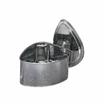 三角コーナー CK-114 2L 蓋付 抗菌ステンレス●内寸:A210×B150×CH130●容量:2L(リットル)●抗菌