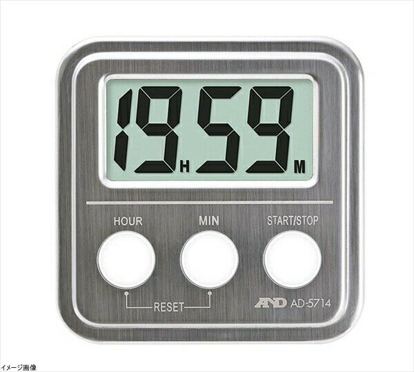 79×79×H18 画面:52×25●最大設定時間：19時間59分●最小カウント：1分●ステンレストップで衛生的で頑丈●音量の大小を切り替え可能●設定時間を繰り返すリピート機能とカウントアップ機能●マグネット壁掛けフック付●スタンド付