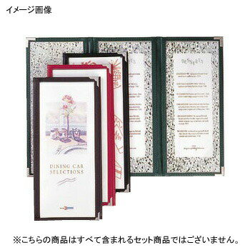 ●カラー:茶●128×275●3ツ折,6ページ●※4コーナーに強力マグネット装着でシンプルな作業ですみます。●三角柱メニューテントに●閉じてメニューブックに●開けてメニューリストに