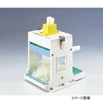 ●外寸:200×240×H240●重量:2.0kg●白髪ネギのサイズ:1.5mm●手切りにせまる白髪ネギが簡単に切れる手動ネギカッター。芯を抜いたネギを投入口に入れると(ハンドルを回すと)、丸刃がネギをとらえ白髪ネギに仕上げます。刃物部分の...