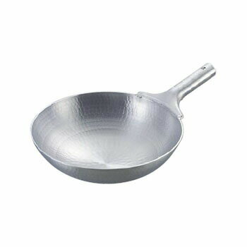 中華鍋 片手 39cm 打出 アルミ●39cm●重量:1660g●深さ:110●※板厚3mm