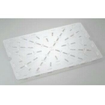 ドレンシェルフ フードストレージボックス用 1826DSCW(135)●1826シリーズ●外形寸法(mm):457×660●※野菜,果実を洗った後や、肉,魚及び冷凍食品の解凍後の水切りに最適です。●耐熱温度-40℃～99℃●強靭なポリカーボ...