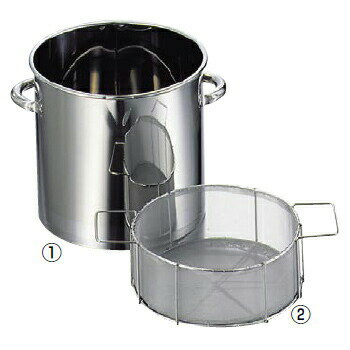 油缶 15L(φ270)フライヤー用 18-0 EBM●容量:15L(リットル)●φ270×H300●この商品は商品画像の(1)です※商品画像はシリーズで共用しております。