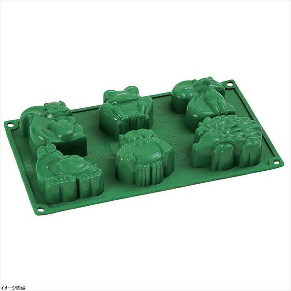 300×175×H39●バターや油は初回使用時のみ。その後は一切必要なくバターや油を使用しなくても生地が型に付きにくくなります。複雑な型が驚くほど簡単に取れます。●1個当たり容量：約110ml